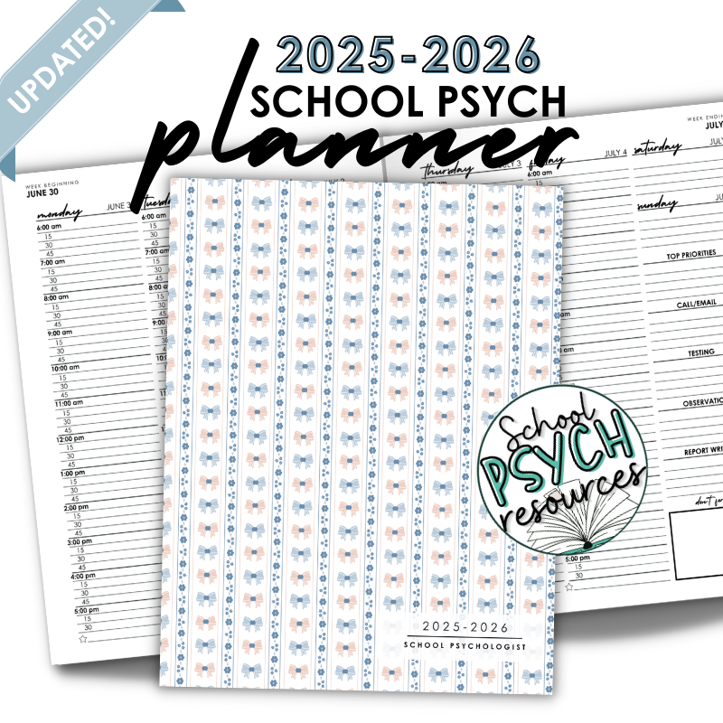 School Psych Resources - Practical Tools for Busy School Psychologists